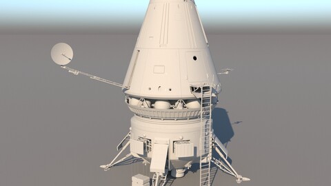 ArtStation - Landing module | Resources