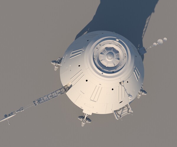 ArtStation - Landing module | Resources