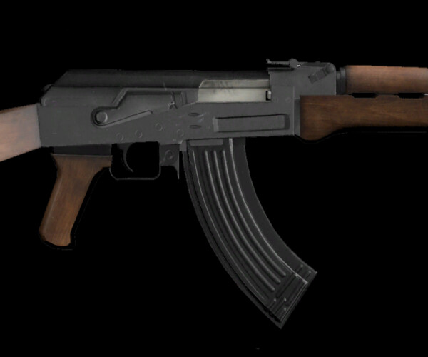 ArtStation - Pack of 4 AKs | Game Assets