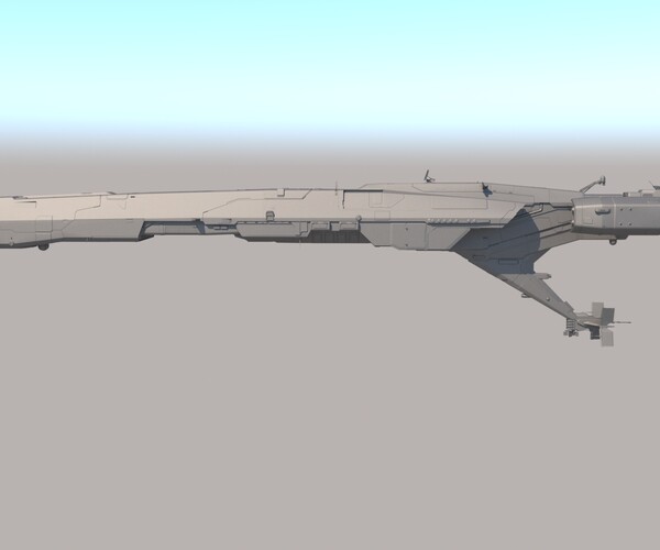 ArtStation - Sci Fi Spaceship. | Resources