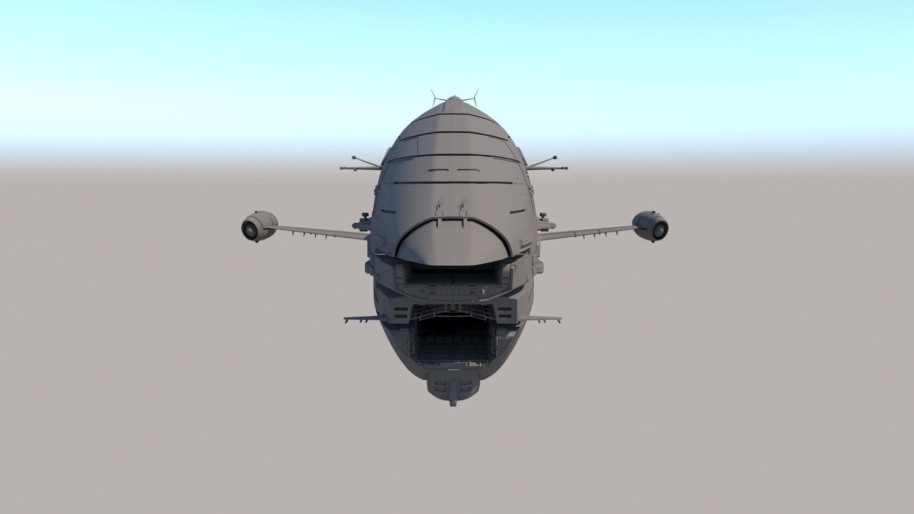 ArtStation - Sci Fi Space Liner. | Resources