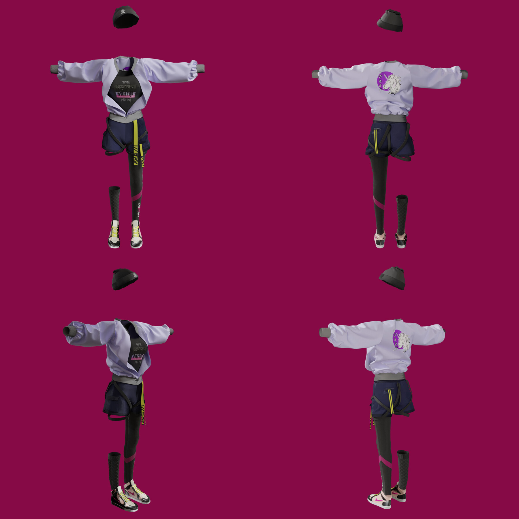 ArtStation - Pandemia merch | Game Assets