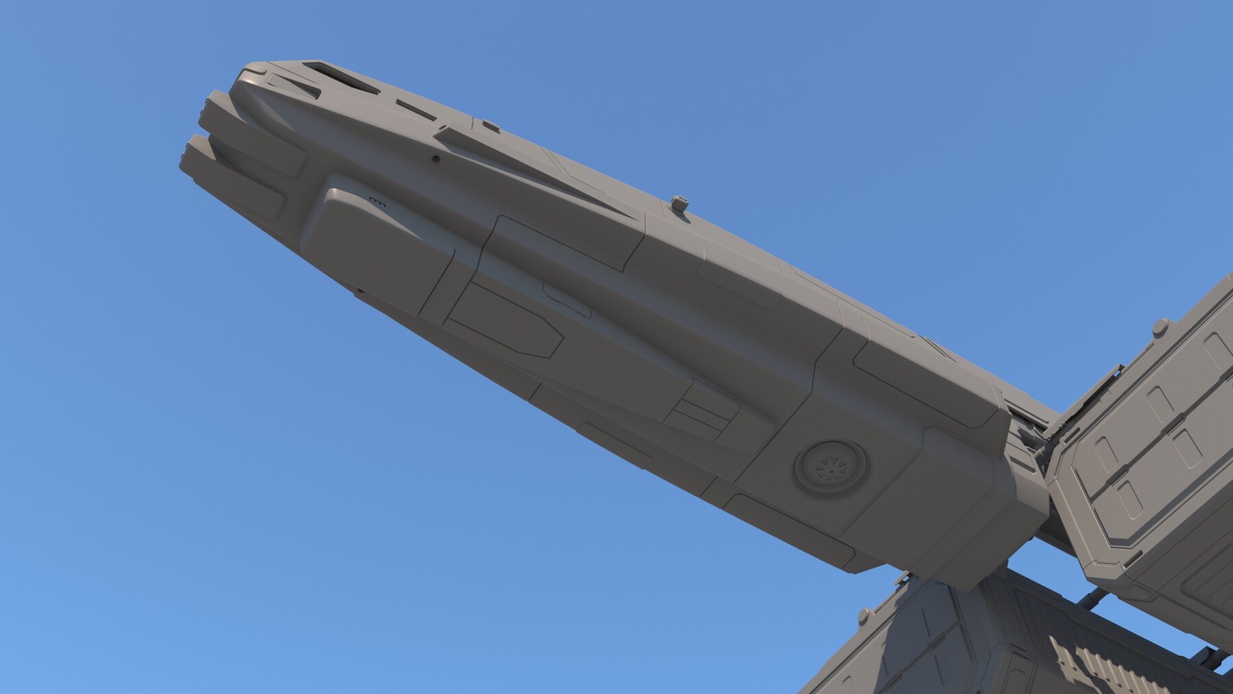 ArtStation - Sci Fi Transport Ship. | Resources