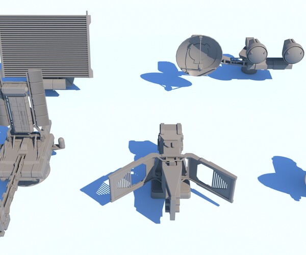 ArtStation - Radar set. | Resources