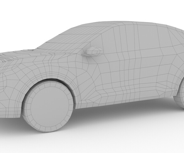 ArtStation - Citroen C4 2022 | Game Assets