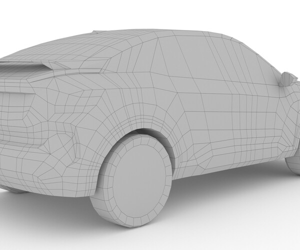 ArtStation - Citroen C4 2022 | Game Assets