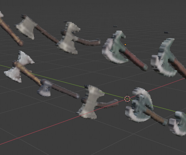ArtStation - Axes 3D 50 models | Game Assets
