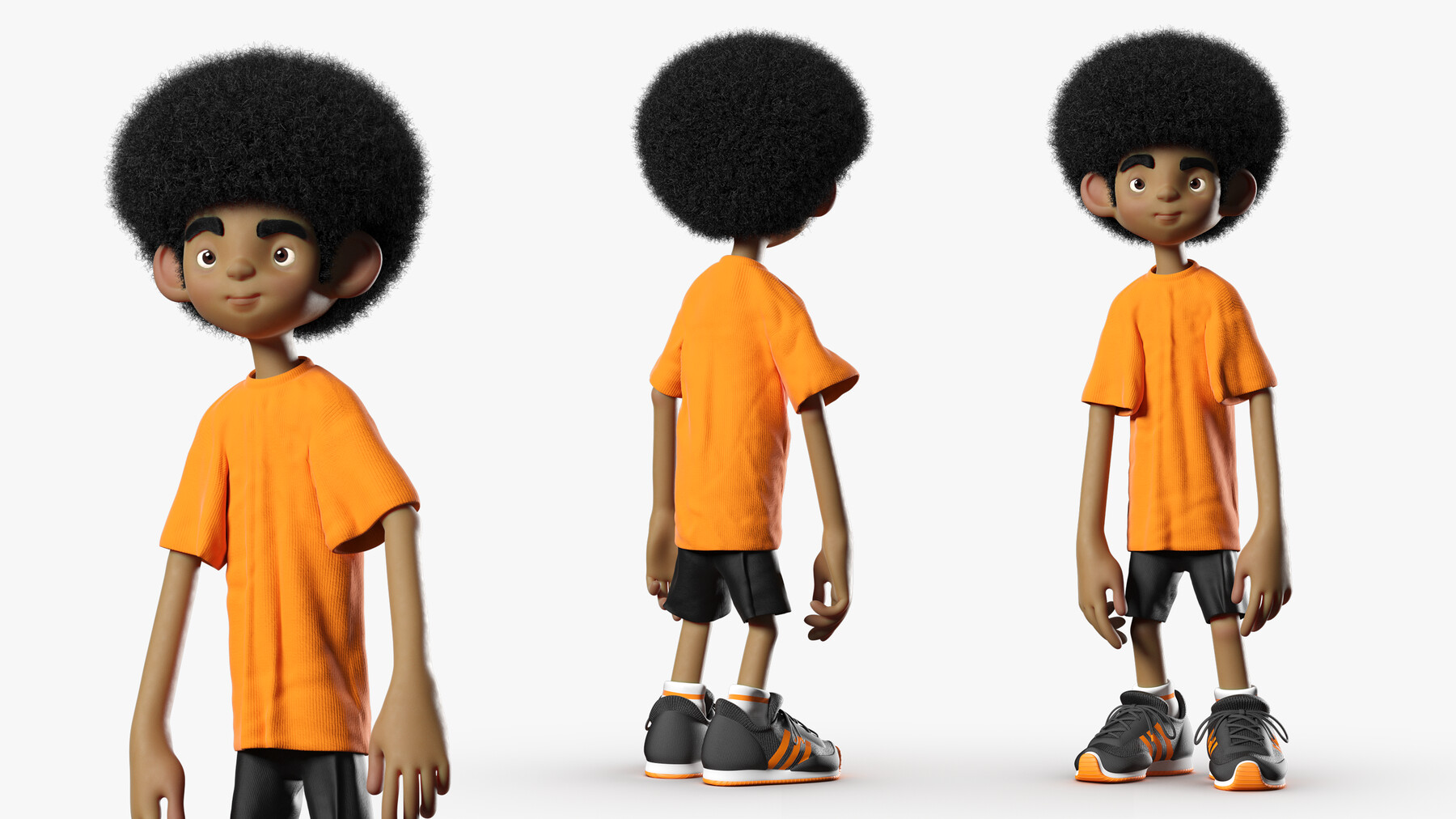 ArtStation - Afro Kid | Game Assets