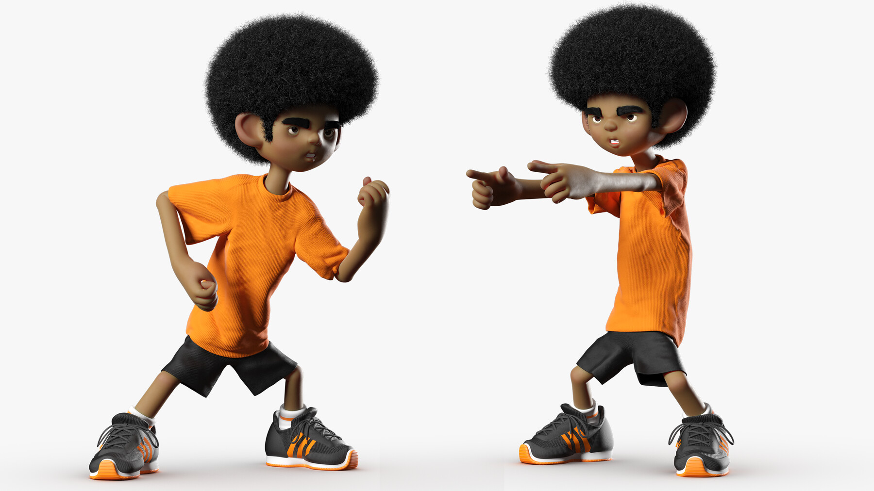 ArtStation - Afro Kid | Game Assets