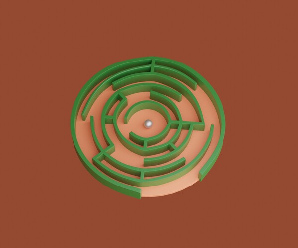 ArtStation - MAZE 3D Model | Resources