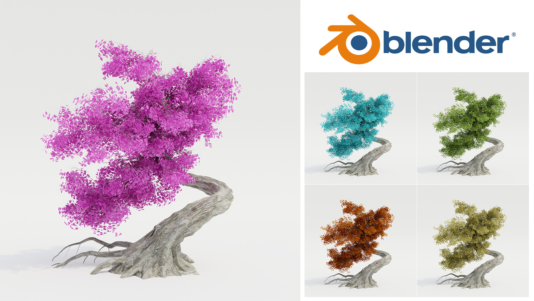 ArtStation - Stylized Tree Blender 3.x | Resources