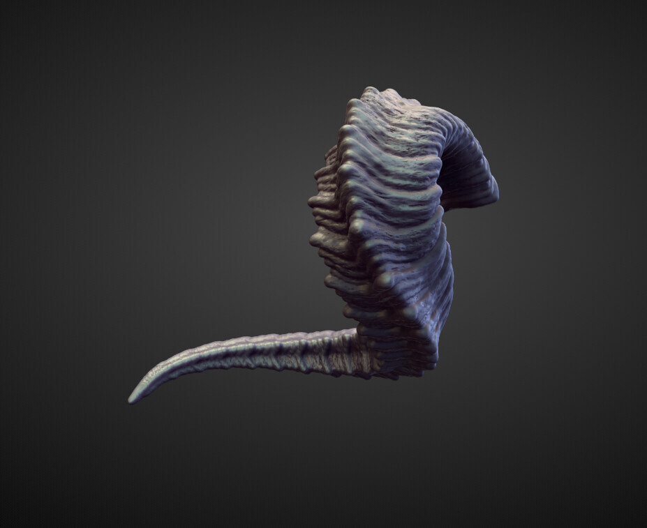 ArtStation - HORN6 high poly sculpt | Resources