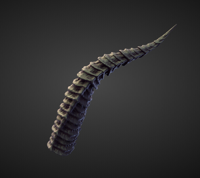 ArtStation - HORN7 high poly sculpt | Resources