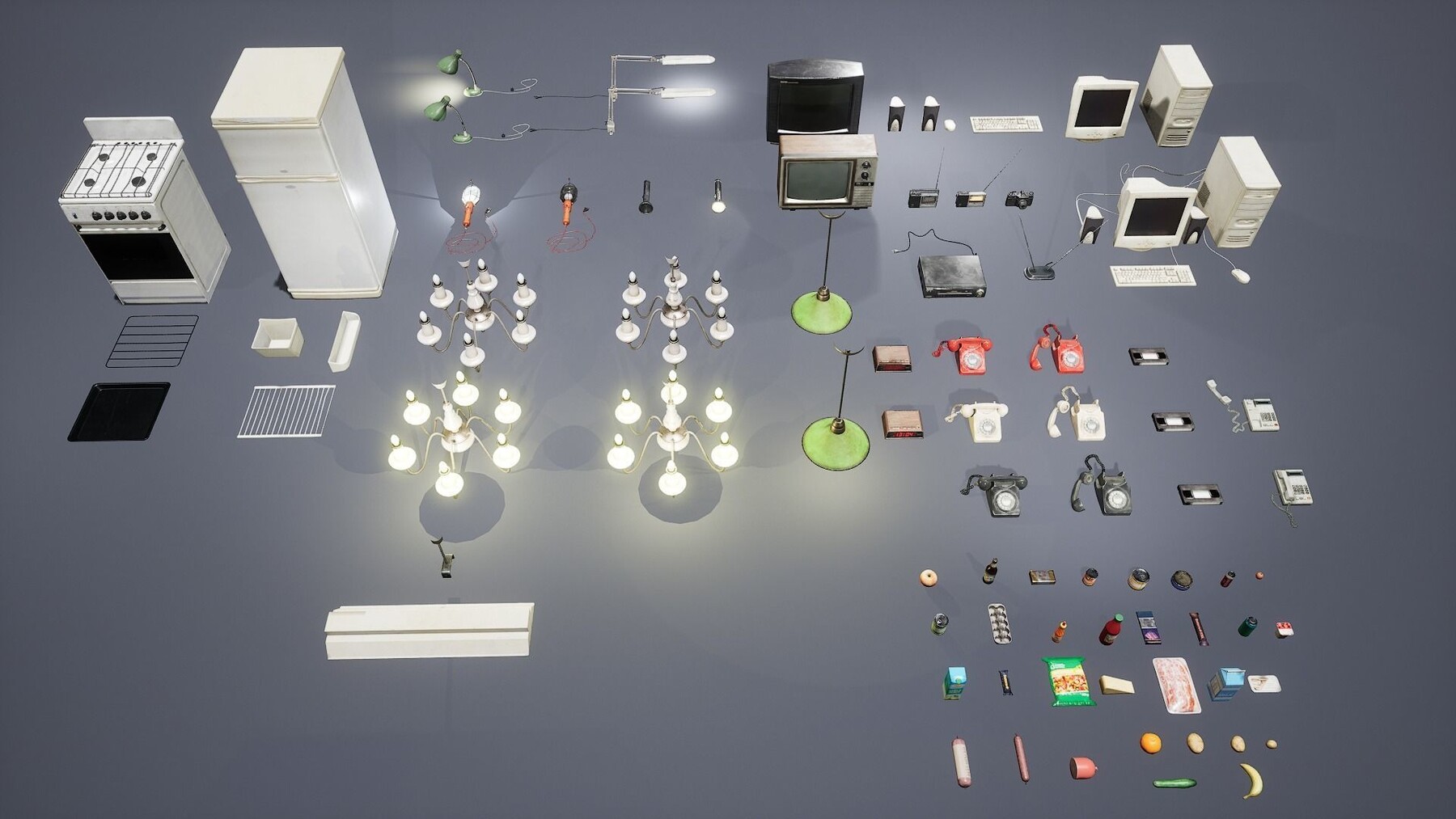 ArtStation - Various Electronics | Game Assets