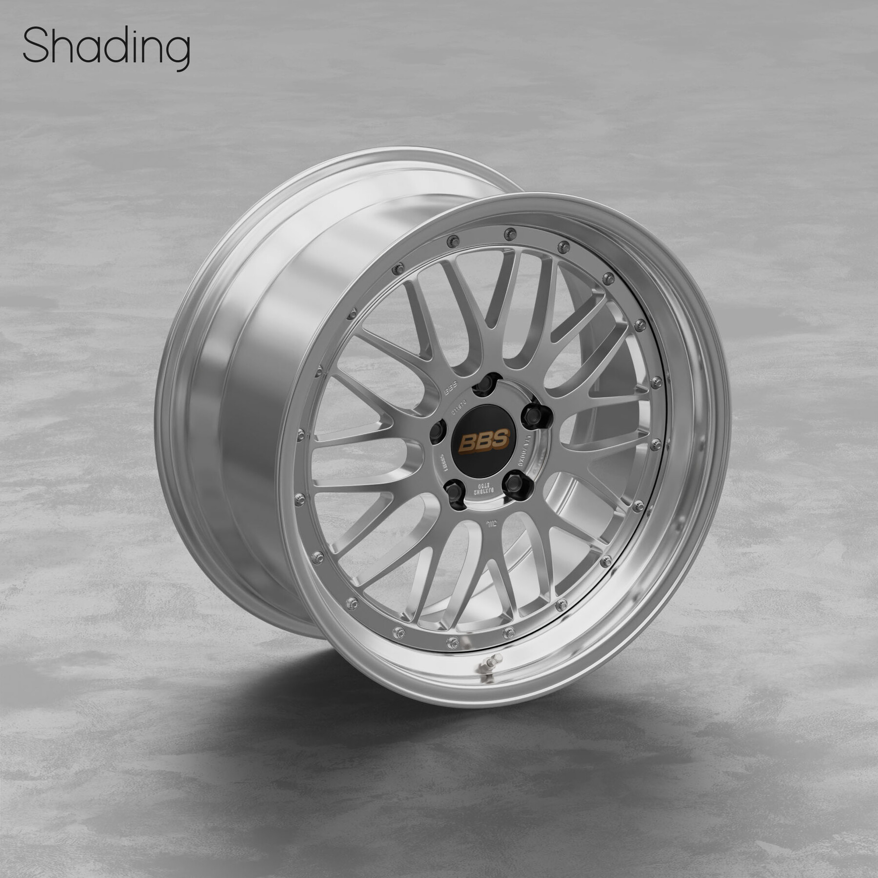ArtStation - BBS LM Rim/Wheel 3D Model | Resources