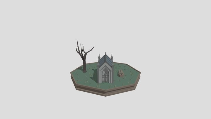 ArtStation - Free Demo of Low Poly Fantasy Scary Creepy Dark Halloween ...