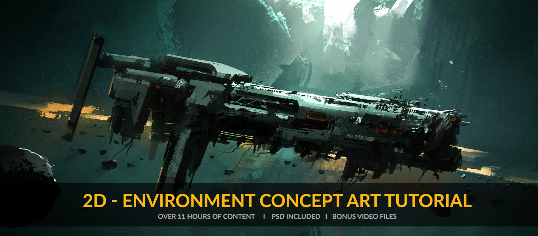 sathish kumar - 2D - ENVIRONMENT CONCEPT ART TUTORIAL