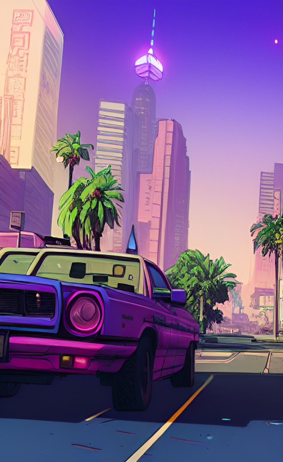 ArtStation - 736 GTA city 9000 jpg pack wombo art | Artworks