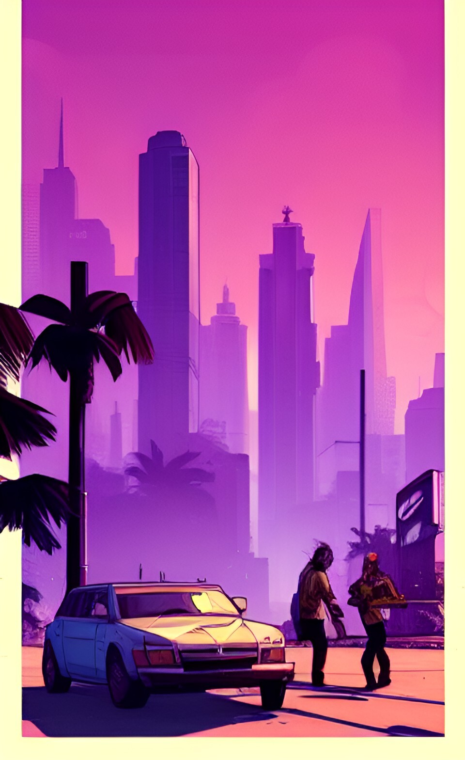 ArtStation - 736 GTA city 9000 jpg pack wombo art | Artworks