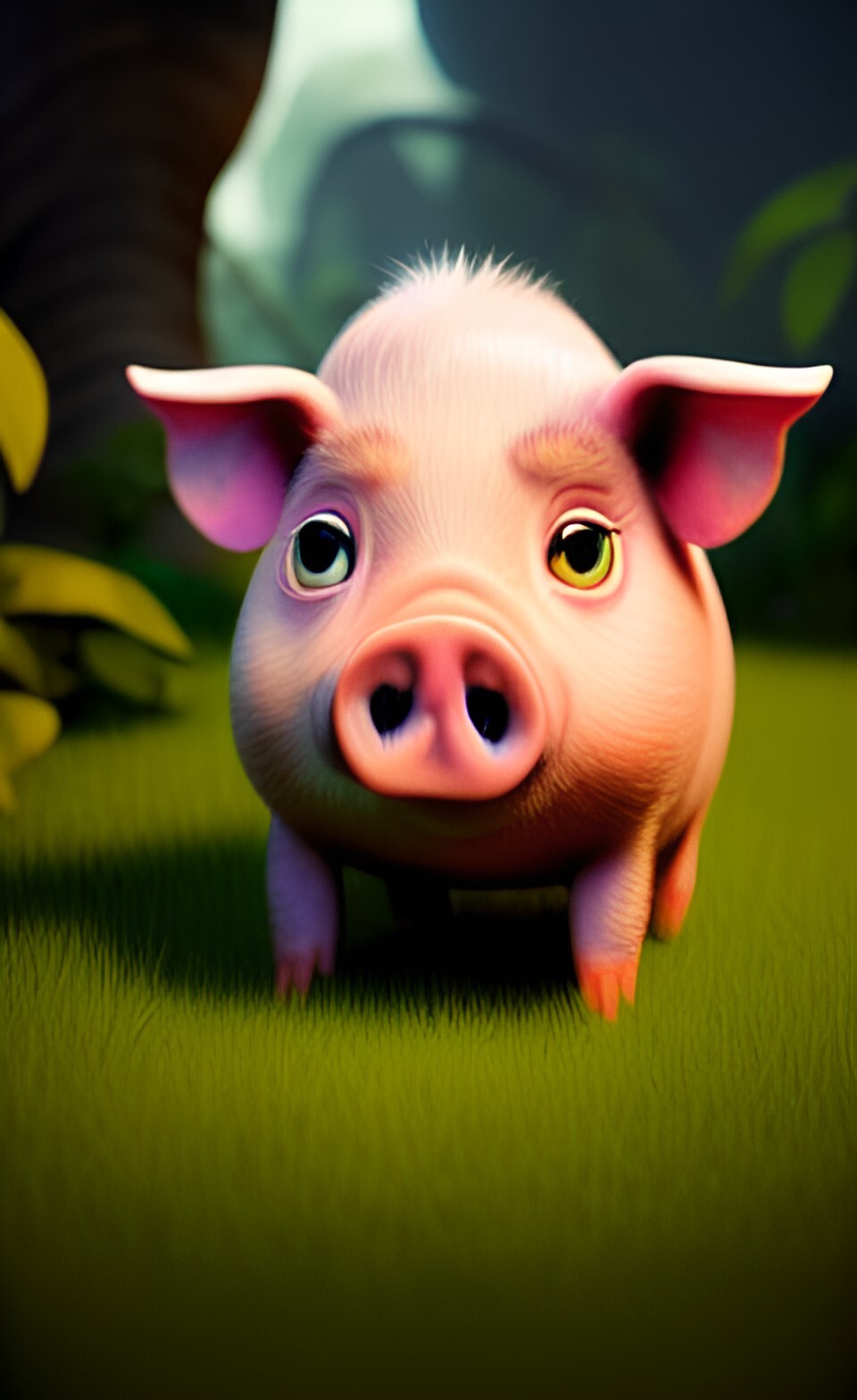 ArtStation - 738 little pig 3000 jpg pack wombo art | Artworks