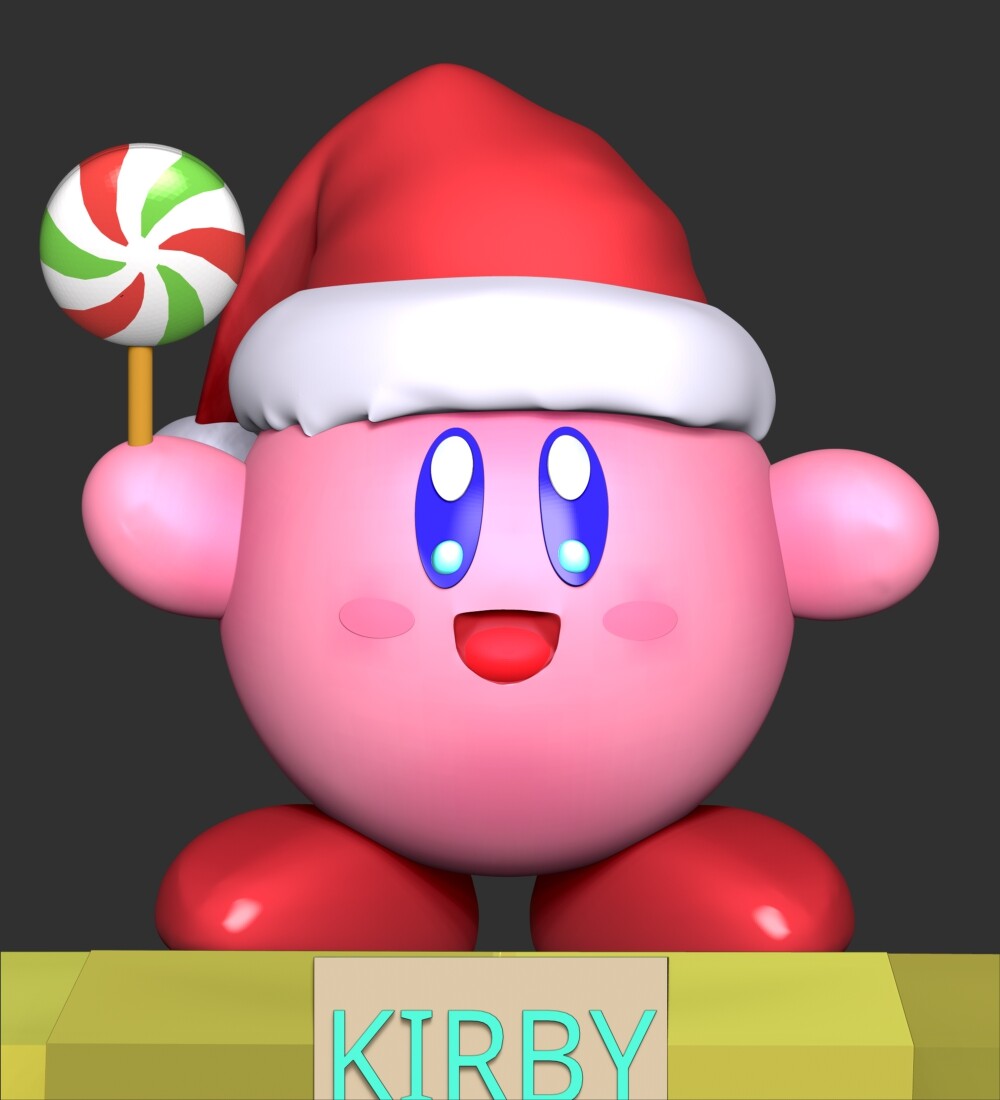 ArtStation - Kirby - Christmas | Resources