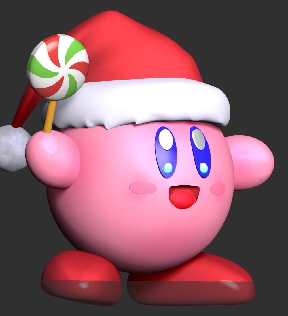 ArtStation - Kirby - Christmas | Resources