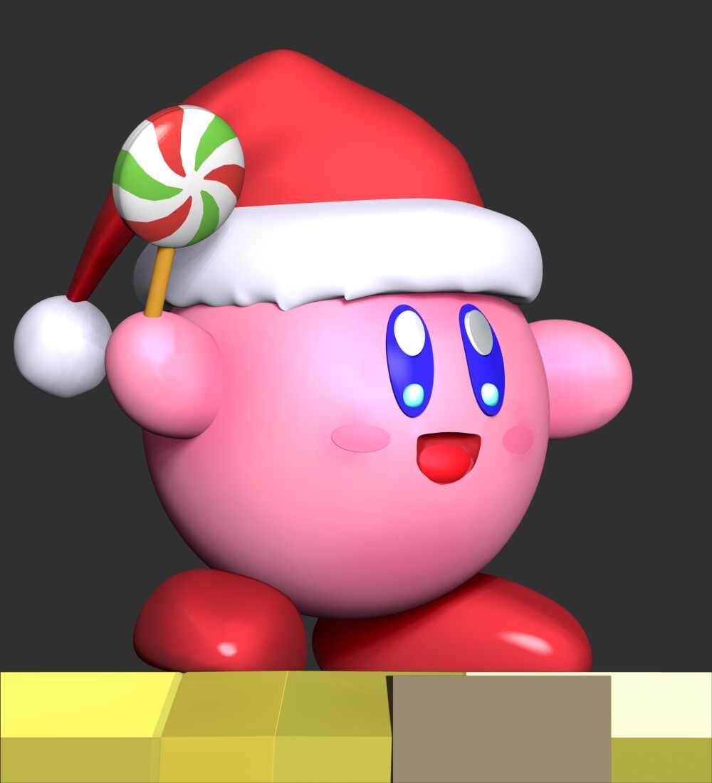 ArtStation - Kirby - Christmas | Resources