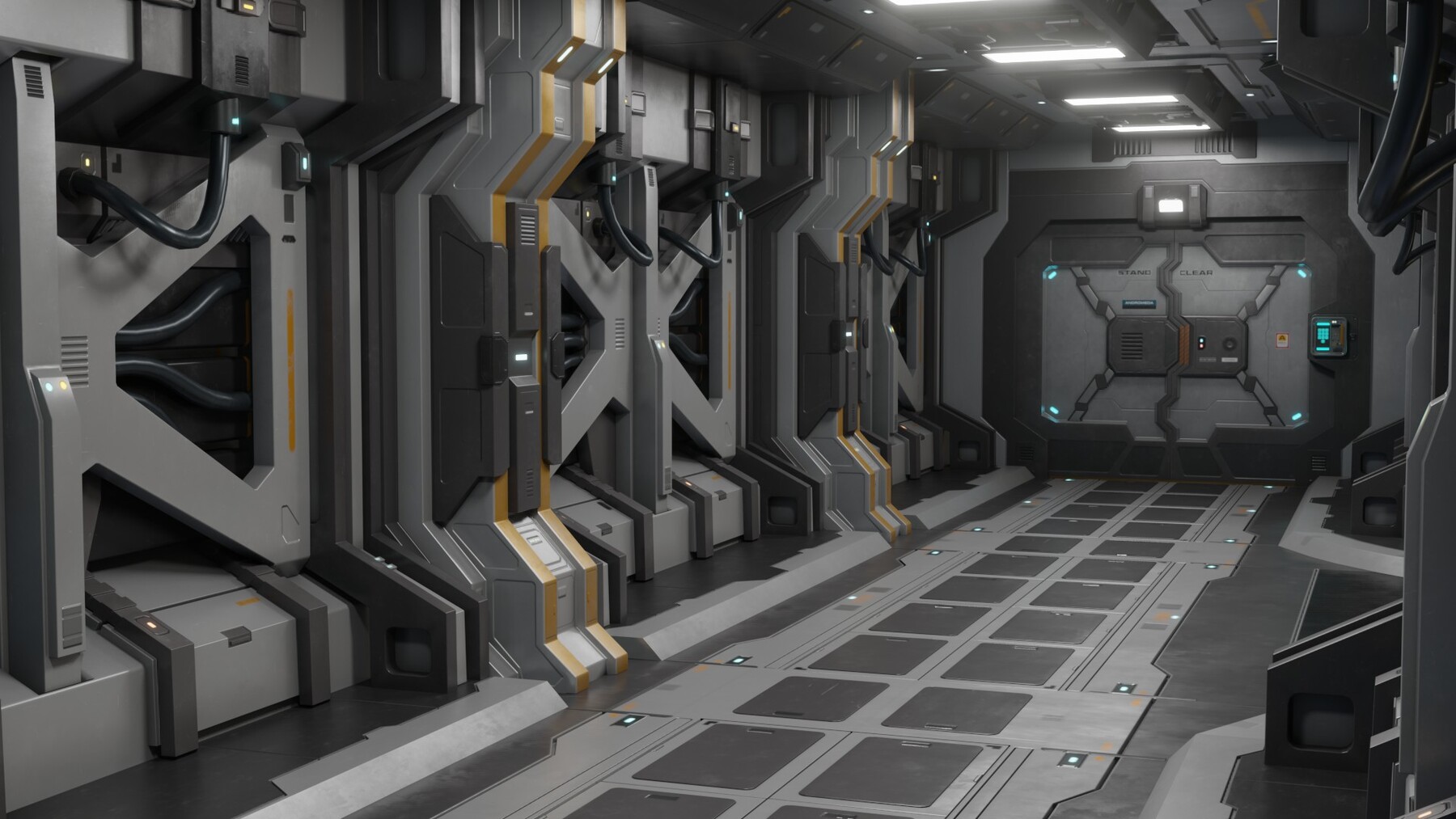 ArtStation - Modular Sci-Fi Corridor | Game Assets