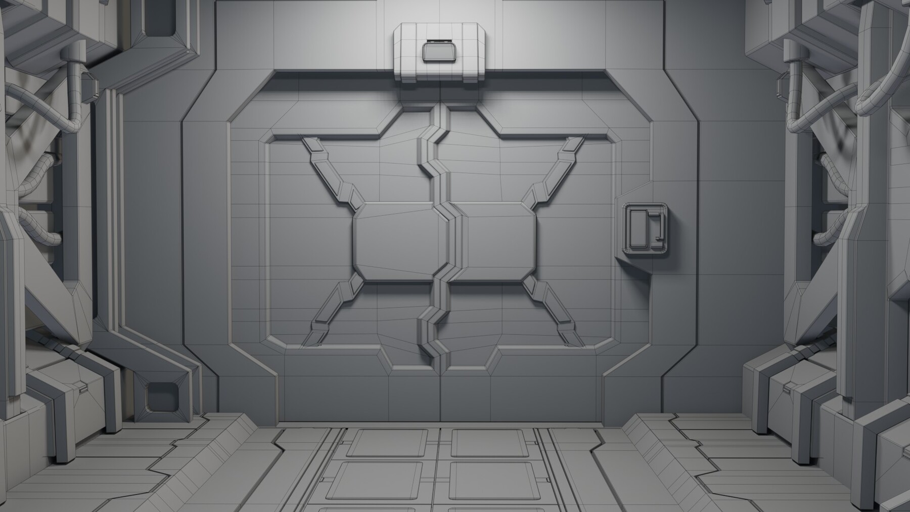 ArtStation - Modular Sci-Fi Corridor | Game Assets