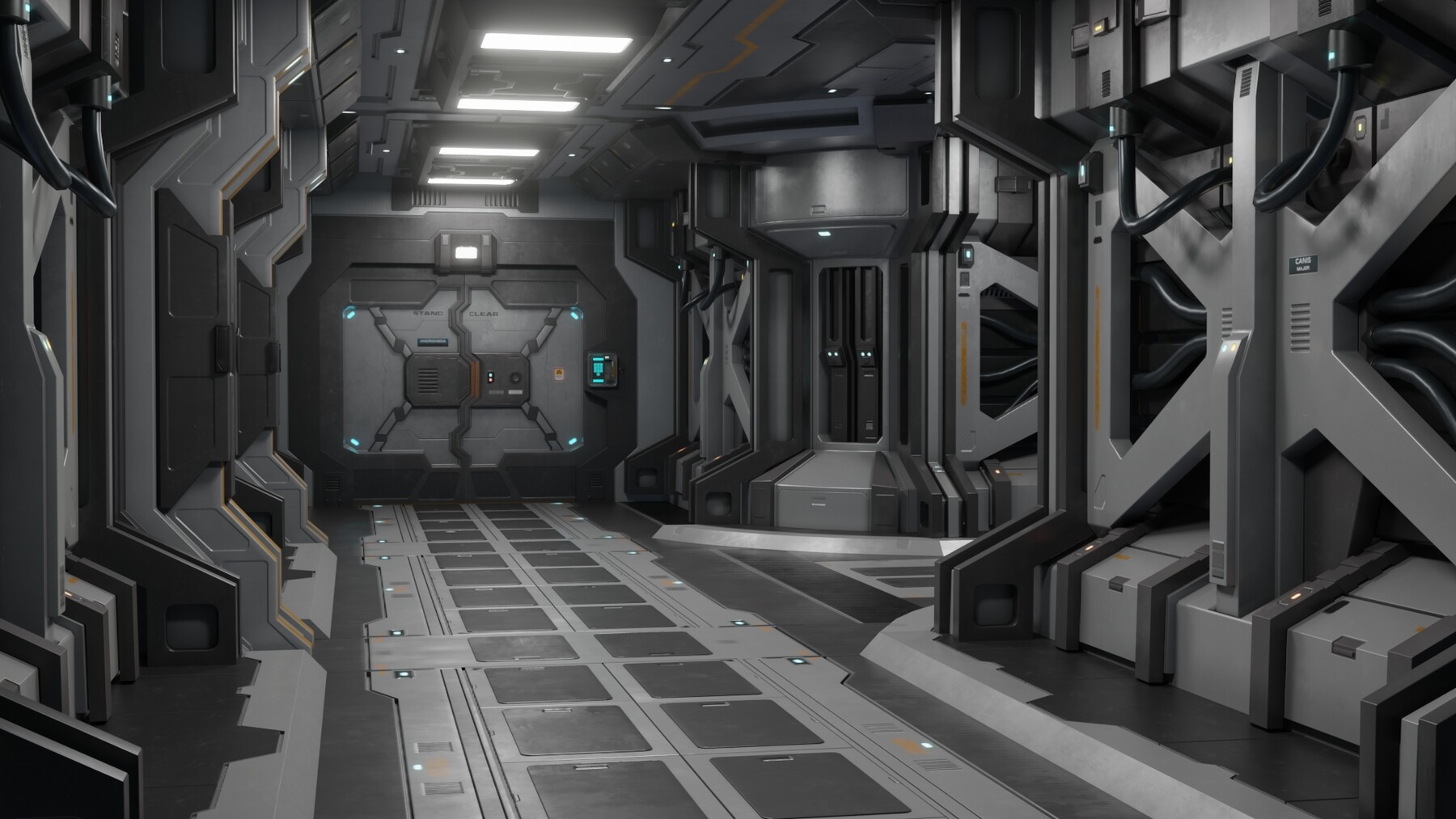 ArtStation - Modular Sci-Fi Corridor | Game Assets