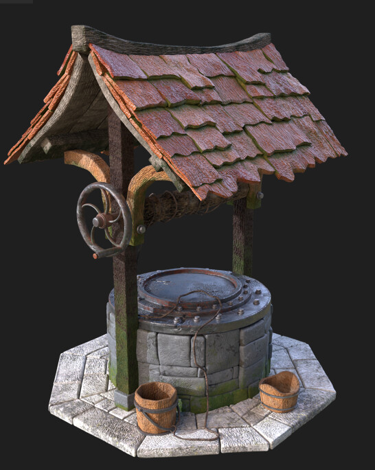 ArtStation - WELL MEDIEVAL FAN ART | Resources