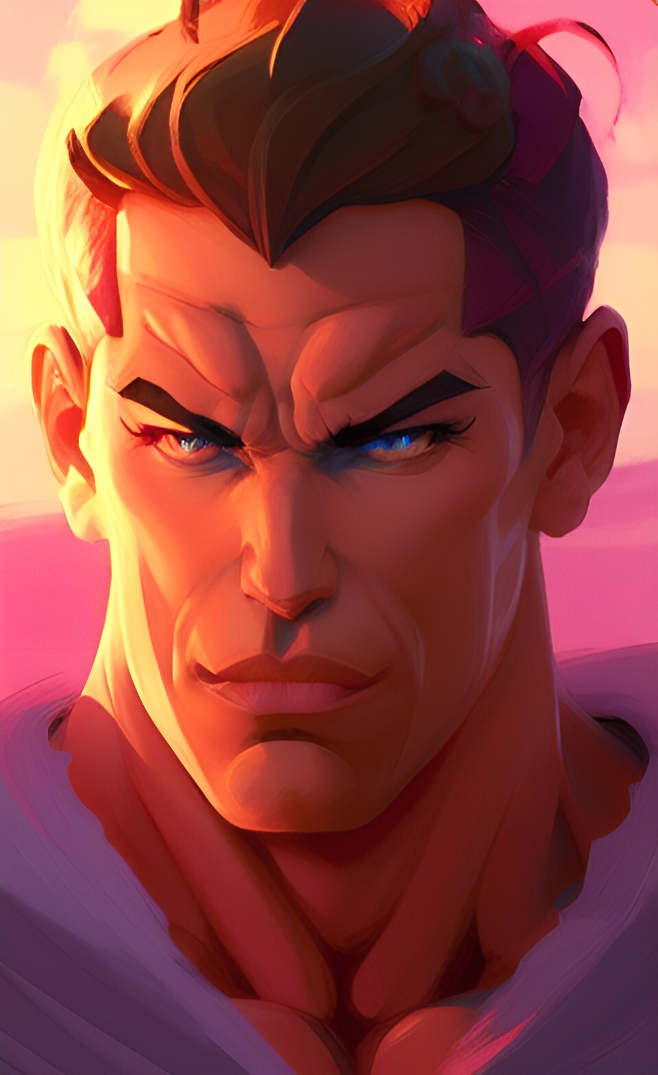 ArtStation - muscular handsome hero 5600 jpg pack wombo art | Artworks