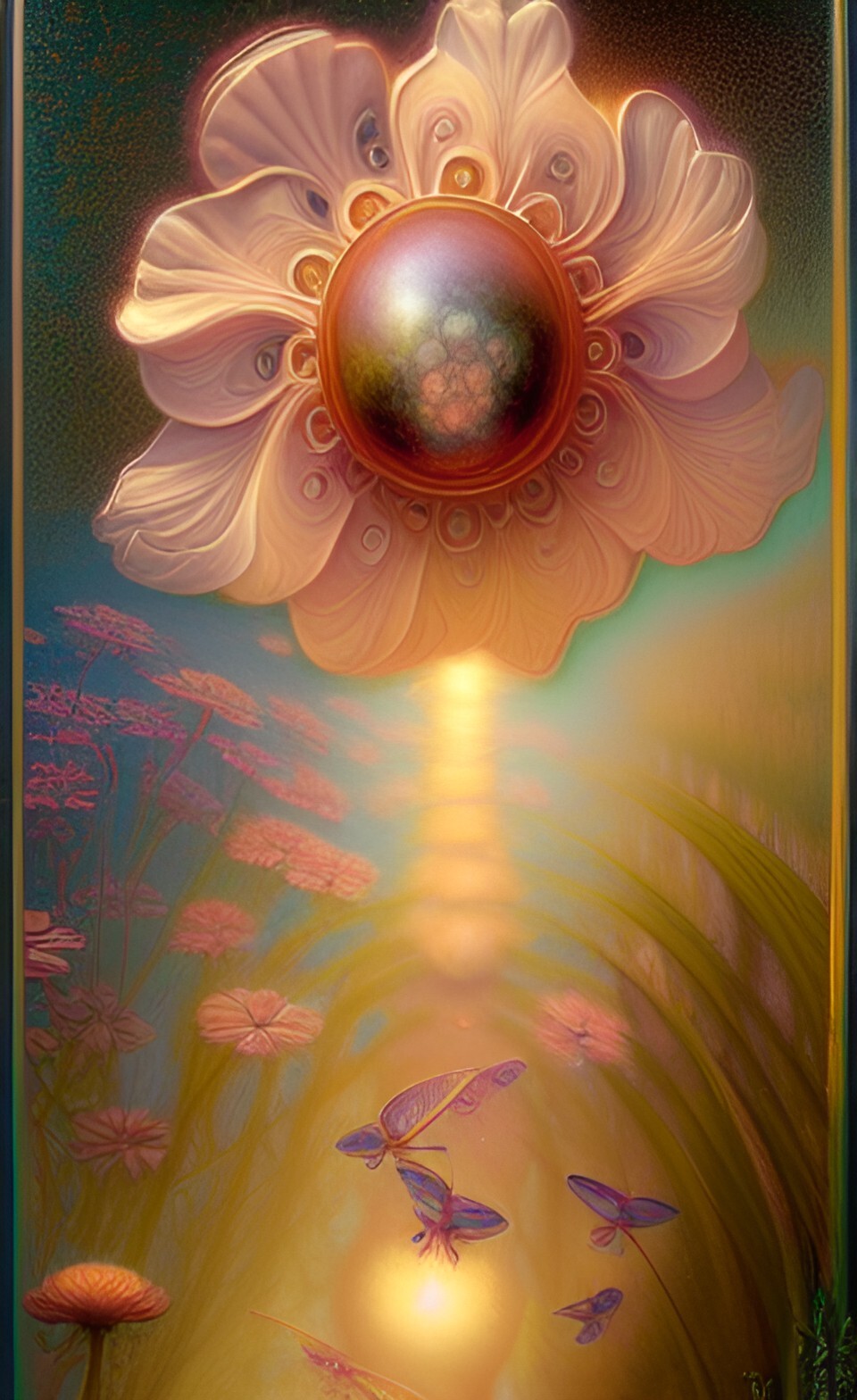 ArtStation - 1021 Fractal Flowers 4600 jpg pack wombo art | Artworks