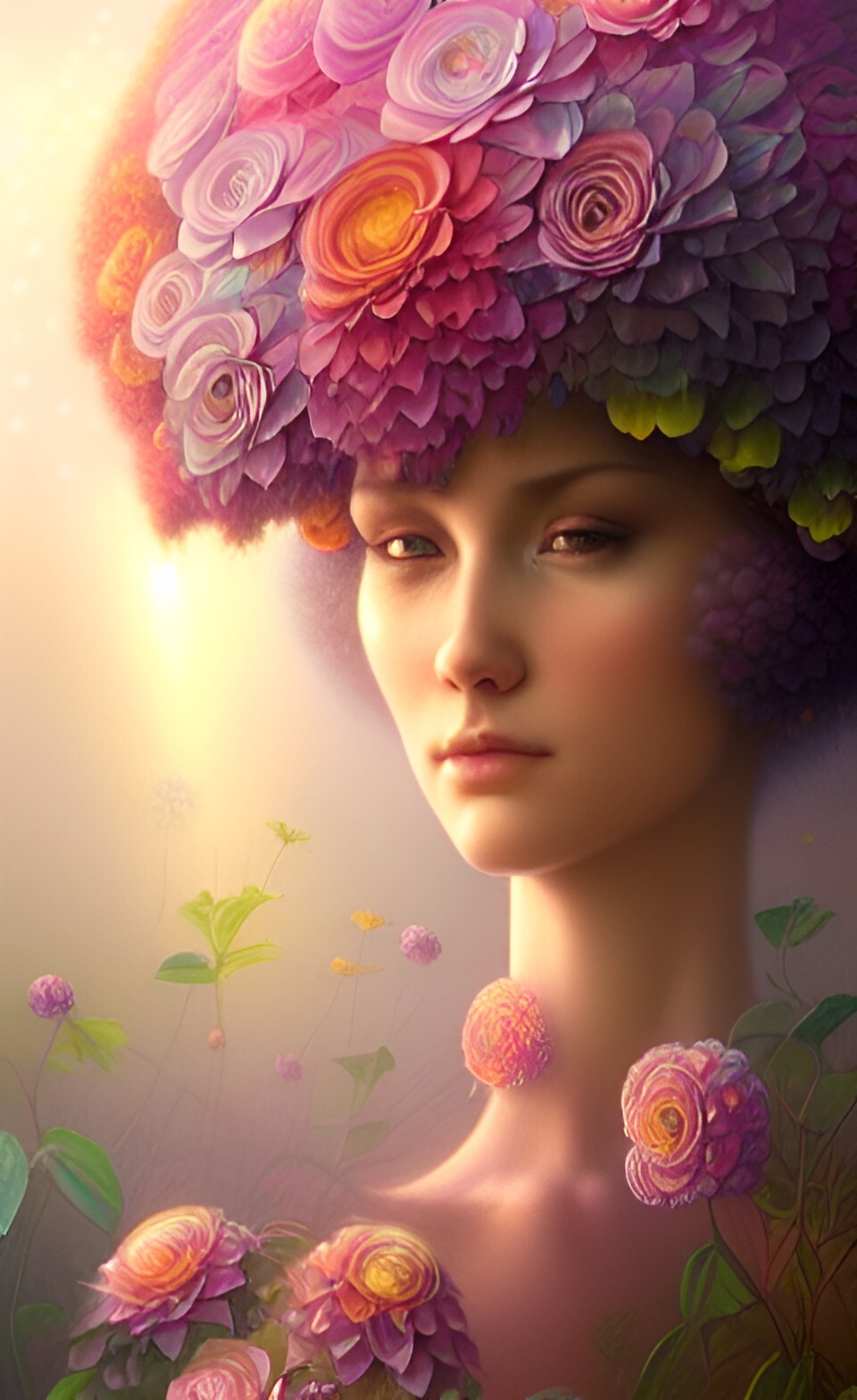 ArtStation - 1021 Fractal Flowers 4600 jpg pack wombo art | Artworks