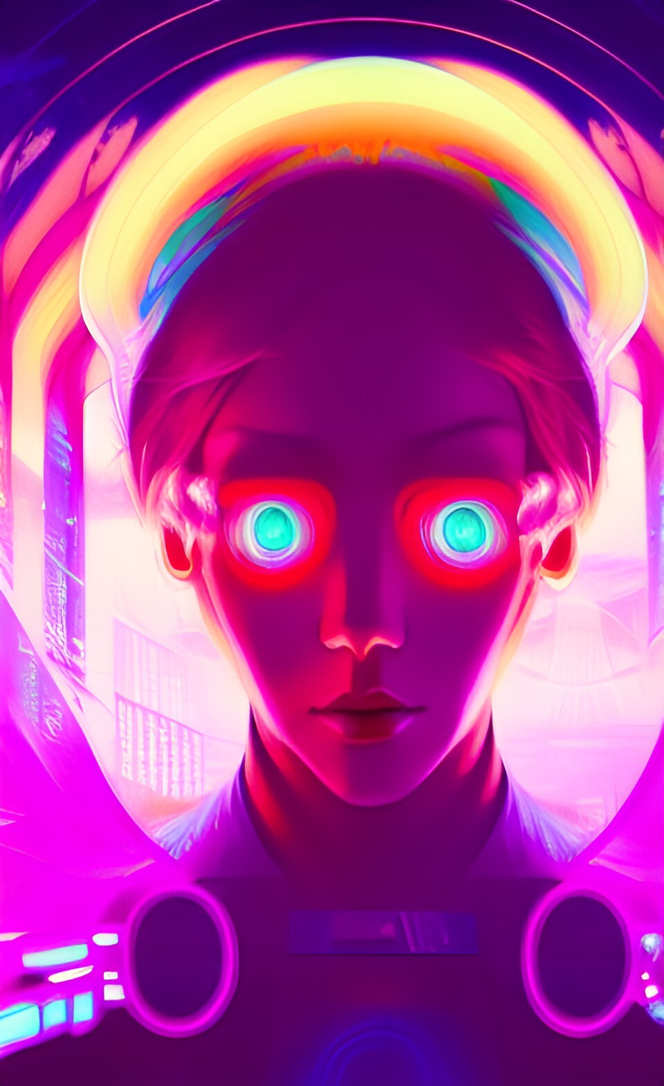 ArtStation - netrunner vortex vaporwave 4900 jpg pack wombo art | Artworks