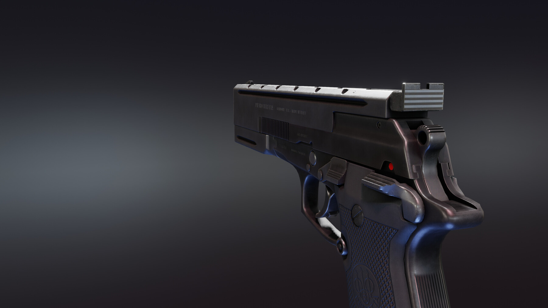 ArtStation - Beretta 87 Target | Game Assets