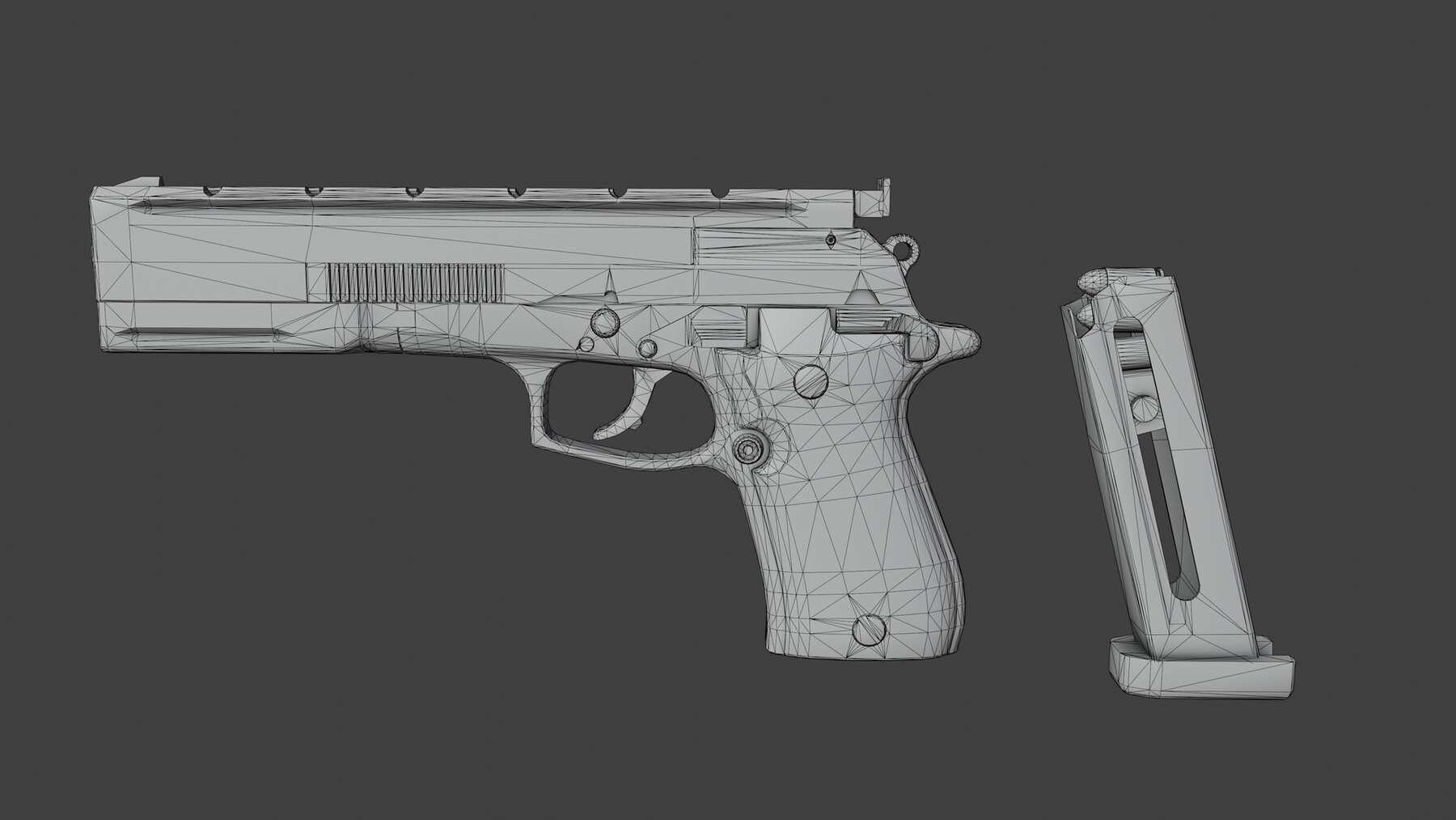 ArtStation - Beretta 87 Target | Game Assets