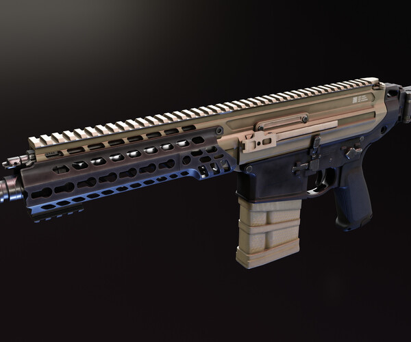 ArtStation - Sig MCX Raptor | Game Assets