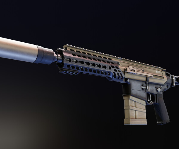 ArtStation - Sig MCX Raptor | Game Assets