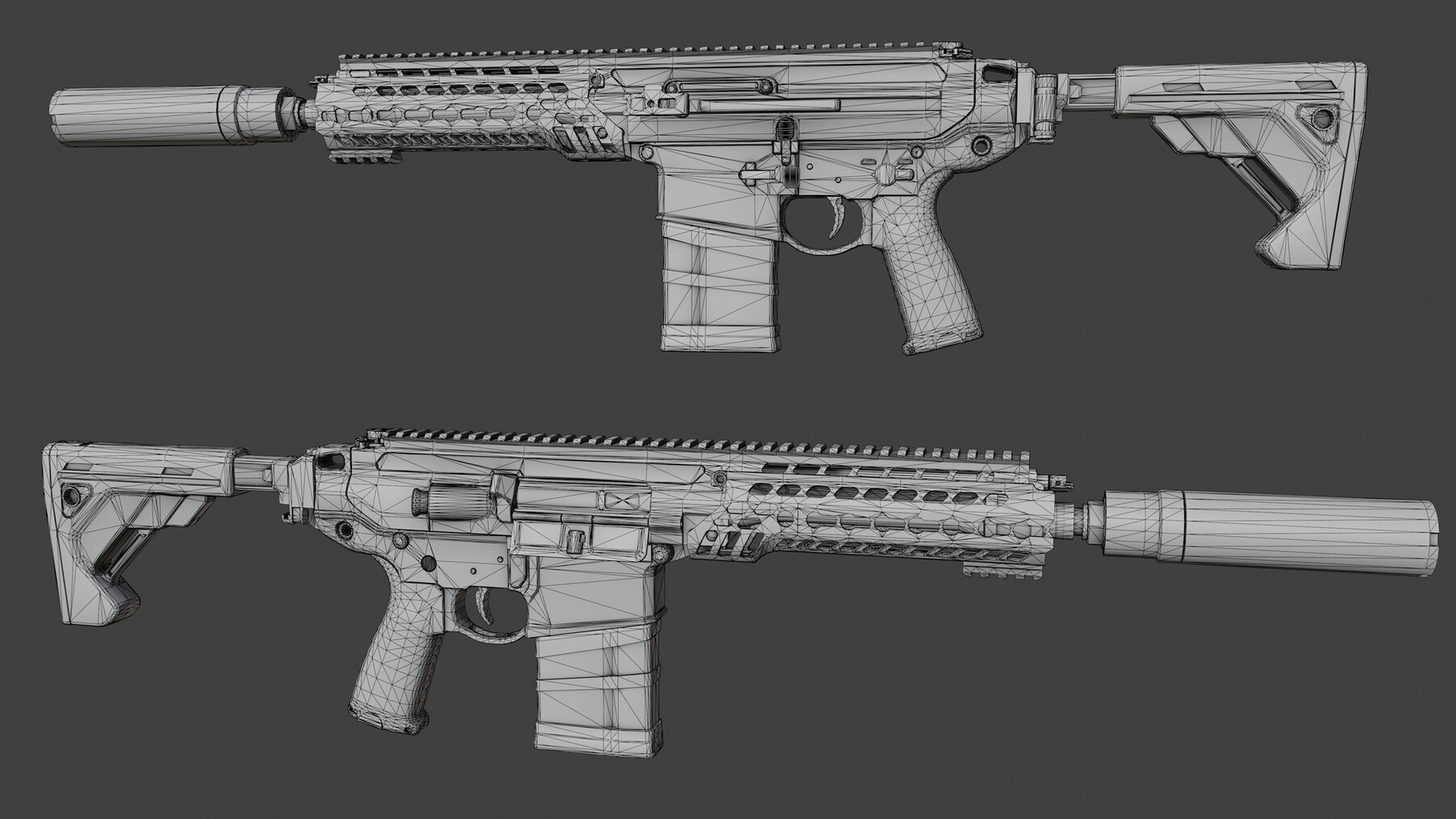 ArtStation - Sig MCX Raptor | Game Assets