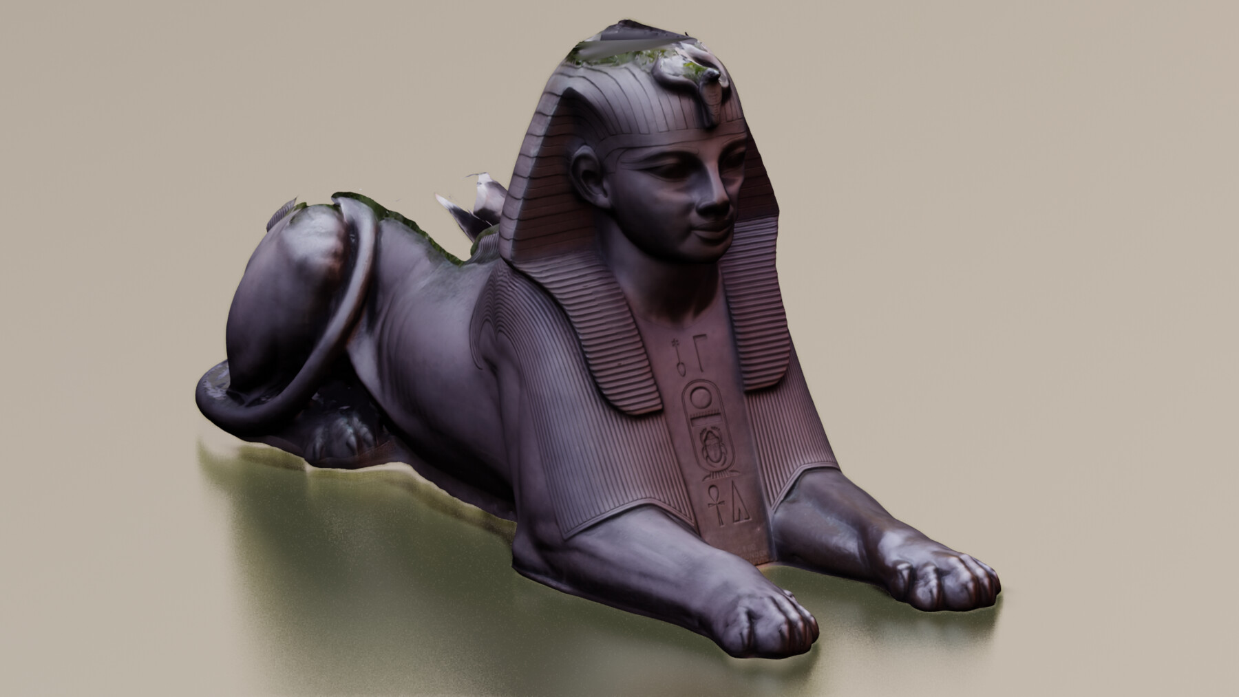 ArtStation - GREAT SPHINX OF GIZA LOW POLY GAMEREADY | Game Assets