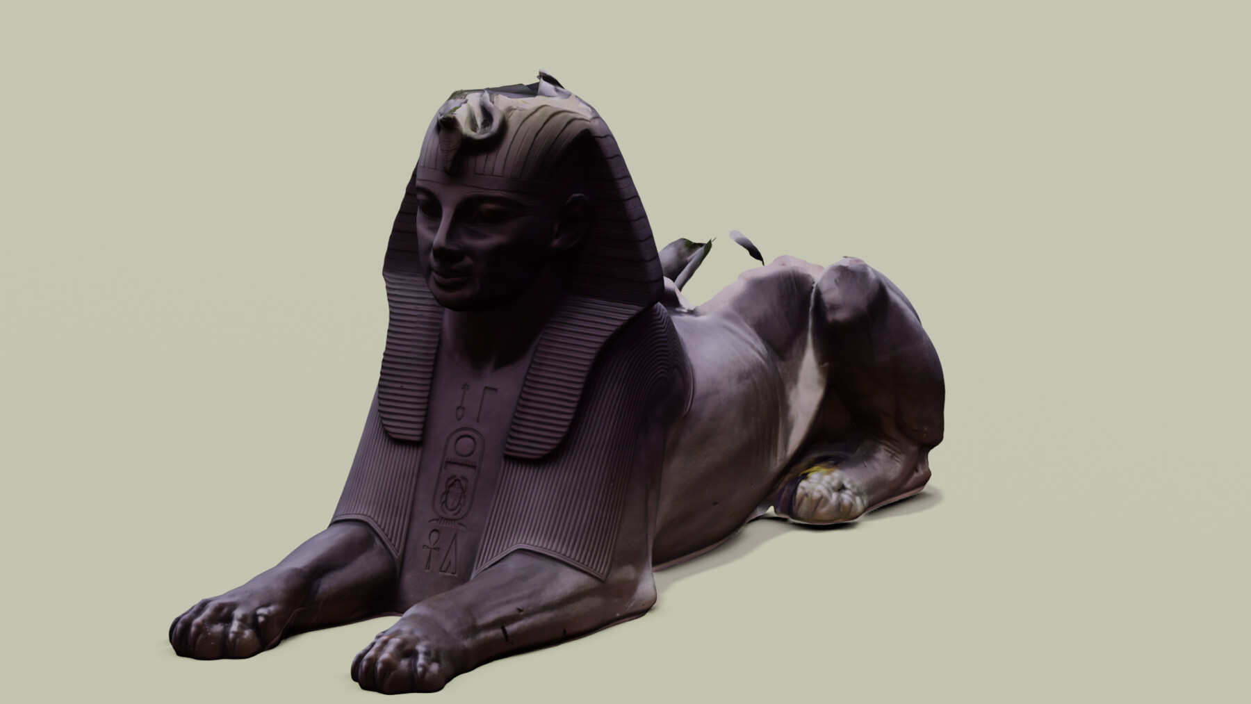 ArtStation - GREAT SPHINX OF GIZA LOW POLY GAMEREADY | Game Assets