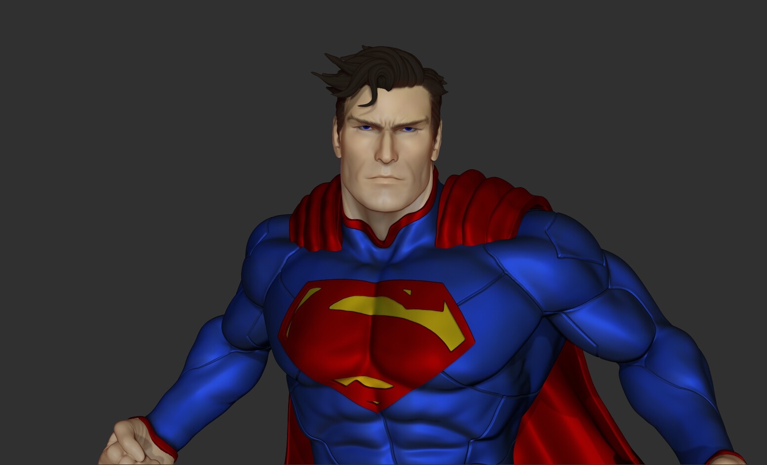 ArtStation - New 52 Superman fanart 3D model | Resources