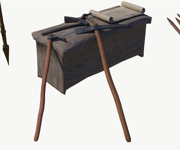 ArtStation - Roman engineers tools | Game Assets