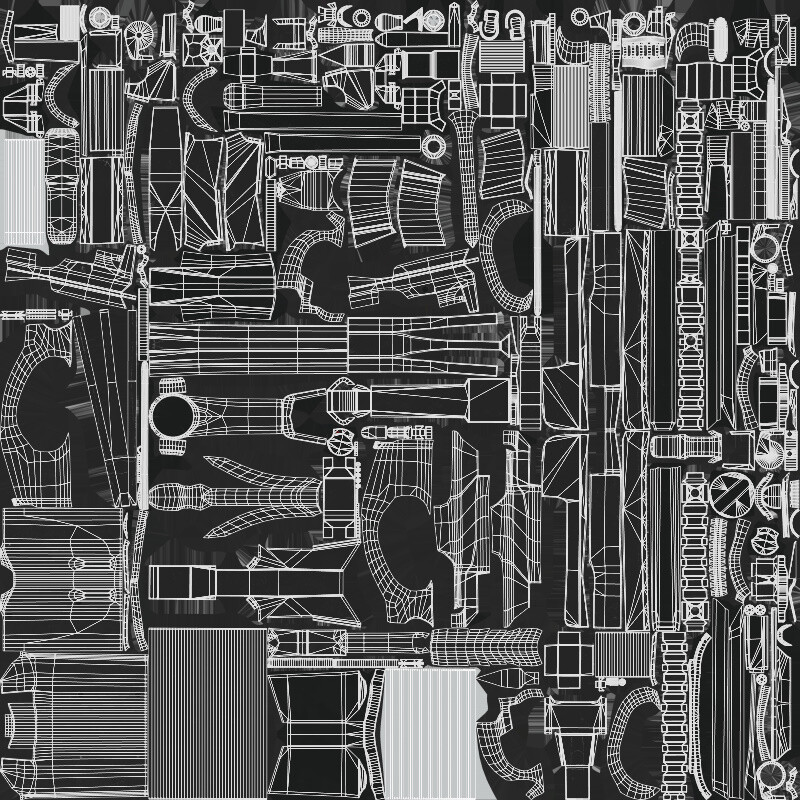 ArtStation - FN P90 | Game Assets