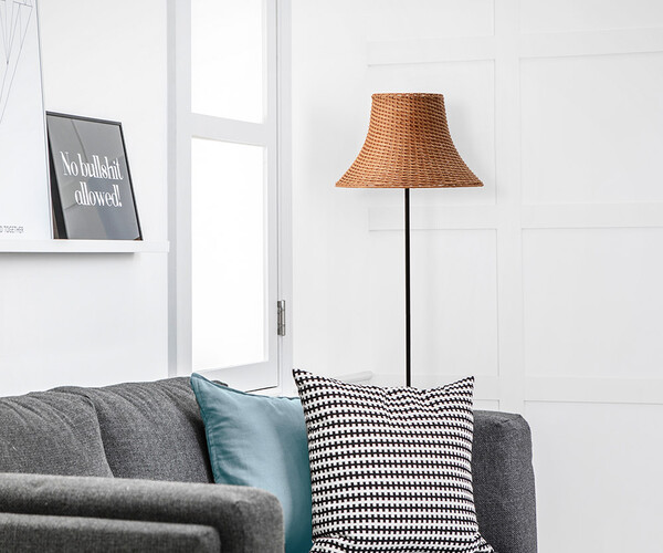 ArtStation - rattan shade stand | Resources