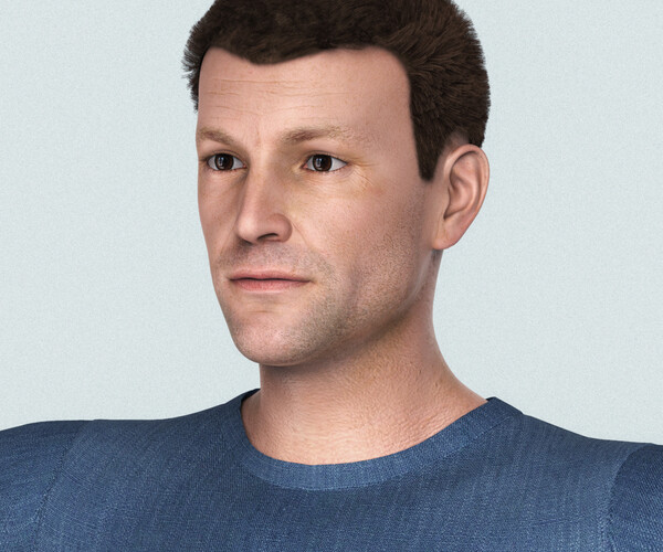 ArtStation - Young Man 3D Character | Resources