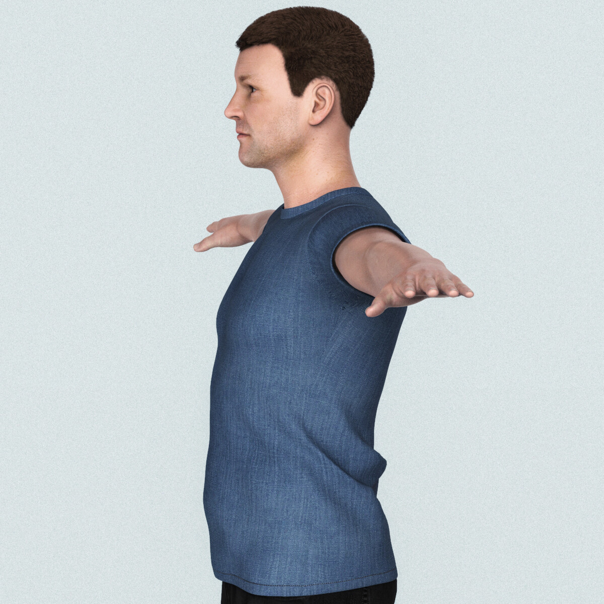 ArtStation - Young Man 3D Character | Resources