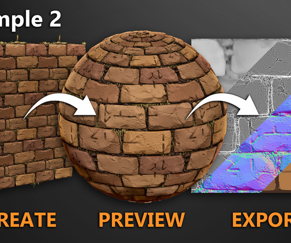 ArtStation - Tile Forge - Zbrush plugin for creating tiling textures ...