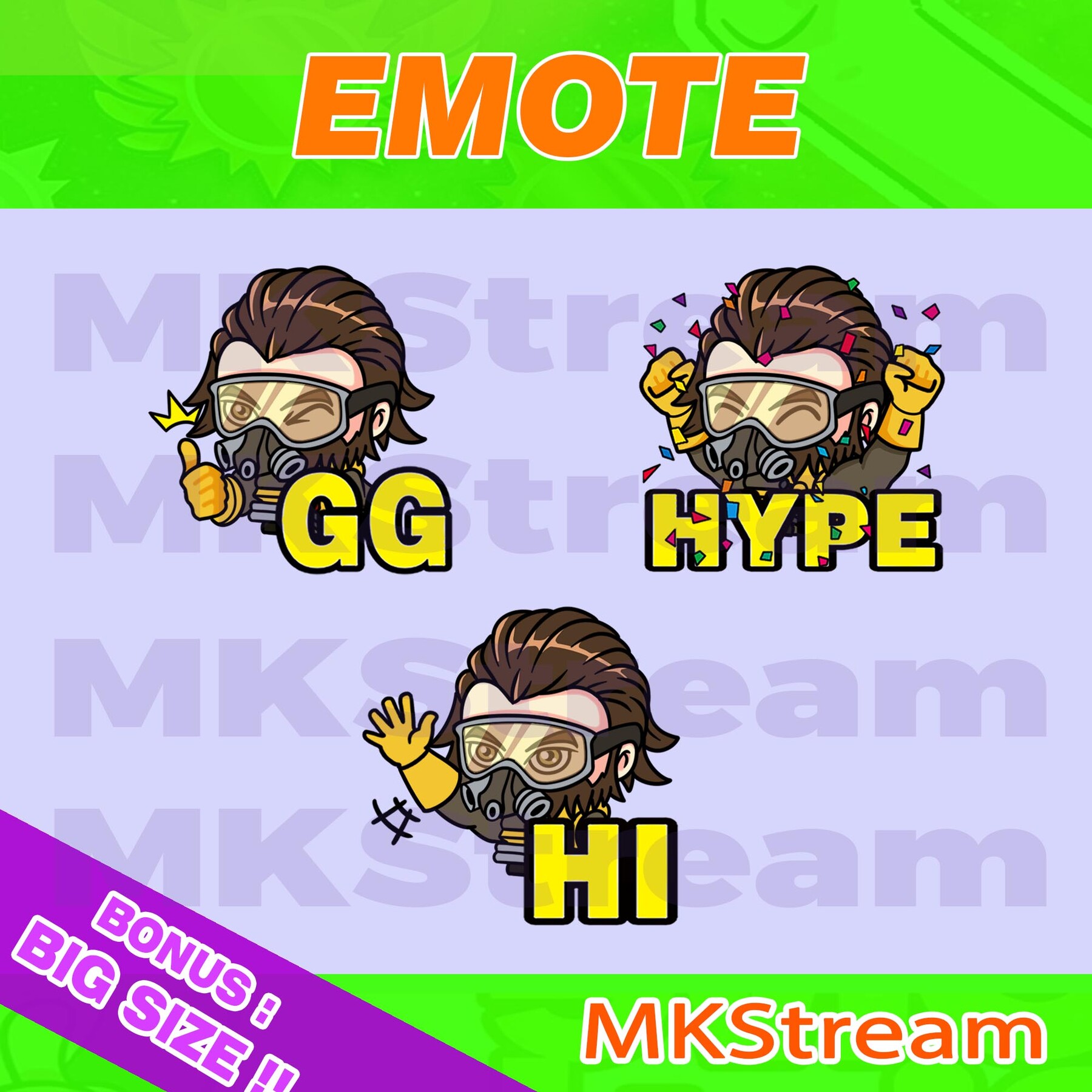 ArtStation - Twitch emotes apex legends caustic pack | Artworks